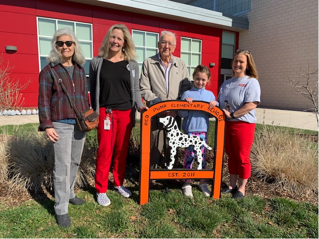 Sign Presentation at Red Pump Elementary